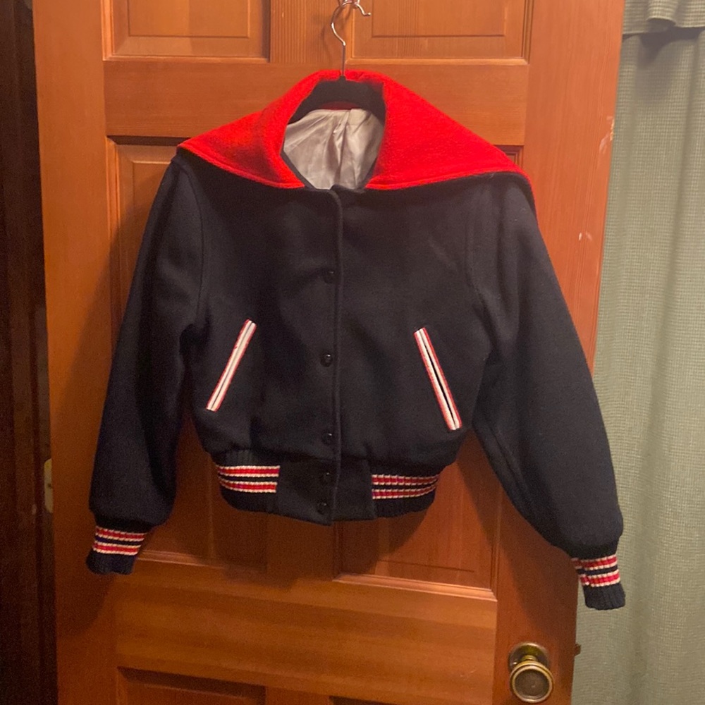 Authentic Vintage Circa ‘82 100%Wool Varsity Jacket L… - Gem